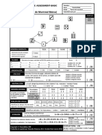 MoCA 8.1 BLIND - Spanish Instructions | PDF | Memoria | Verbo