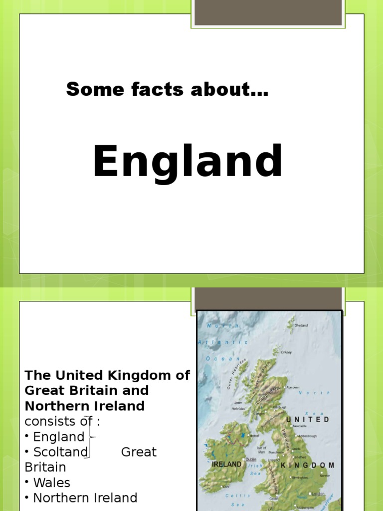 Some Facts About : England | PDF