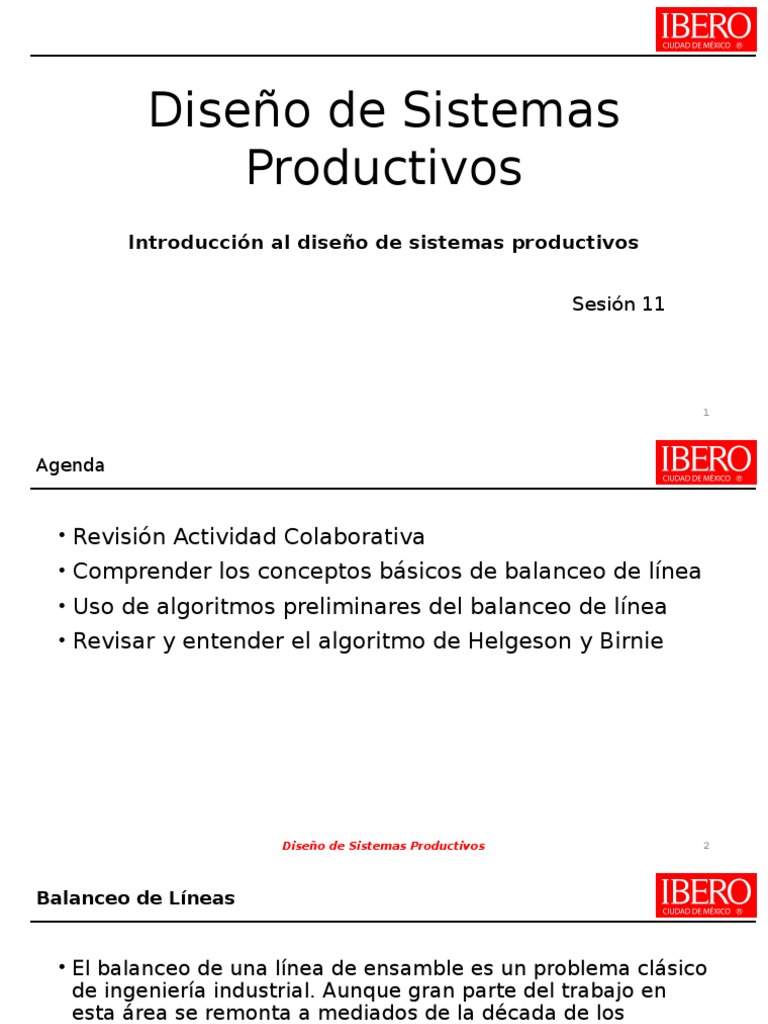 Balanceo de Linea | PDF | Diseño | Algoritmos