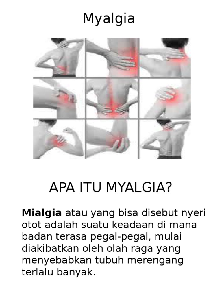 Myalgia