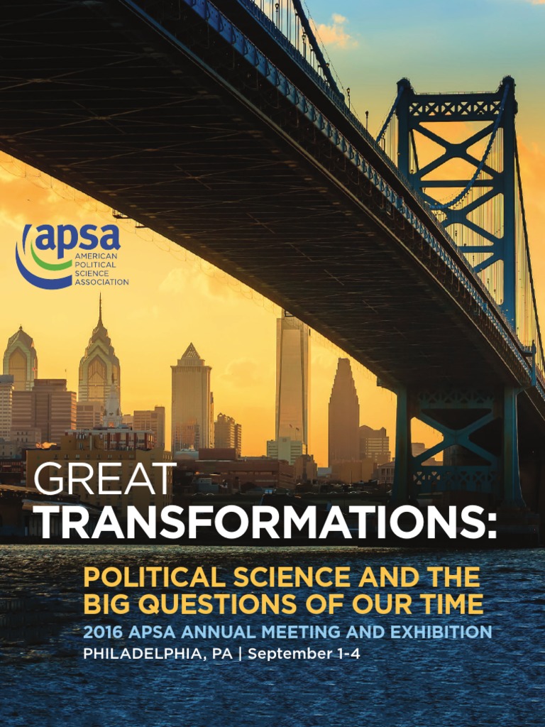 2016 APSA Final Program | PDF | Science | Teaching And Learning