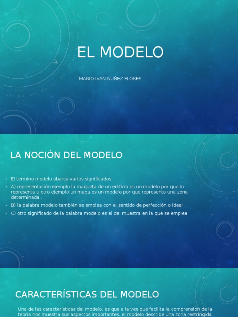 El Modelo | PDF | Teoría del modelo | Teoría