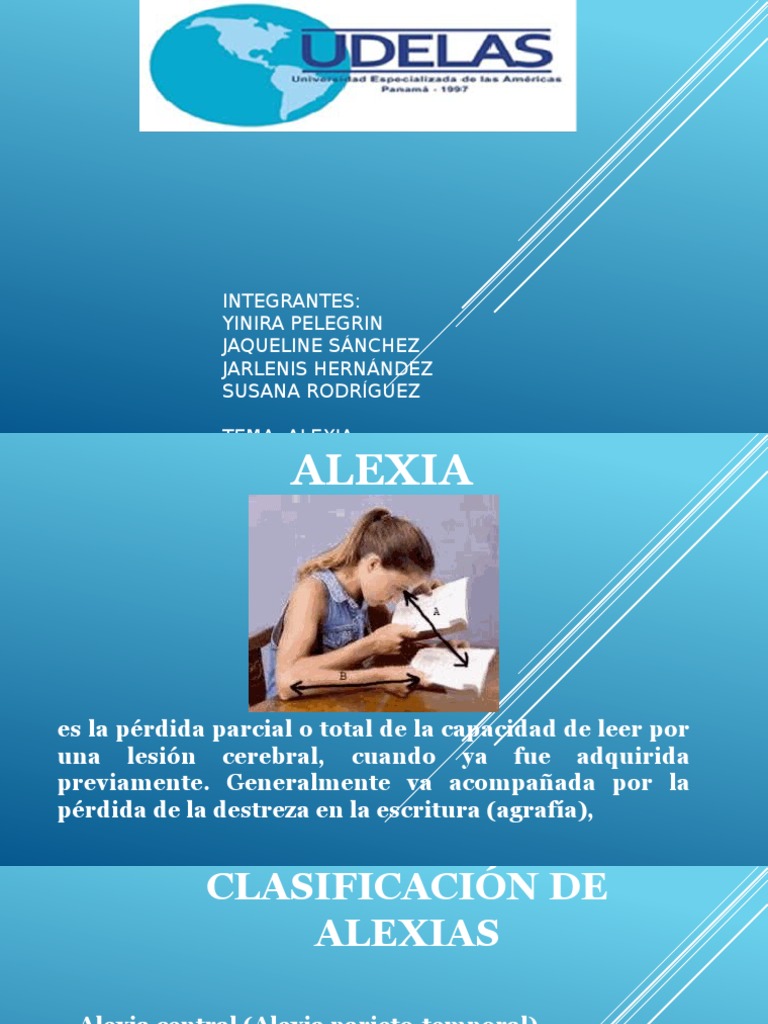 Alexia | PDF | Artes del Lenguaje y Comunicación