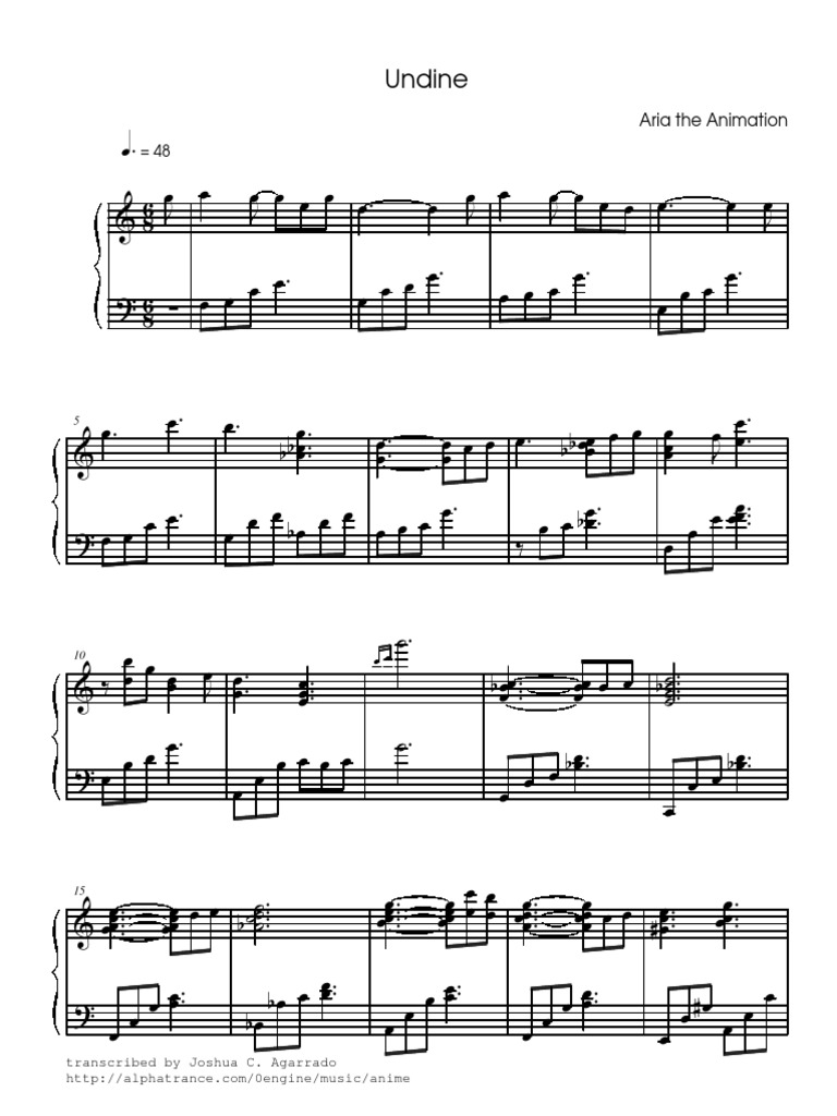 Aria The Animation Undine | PDF