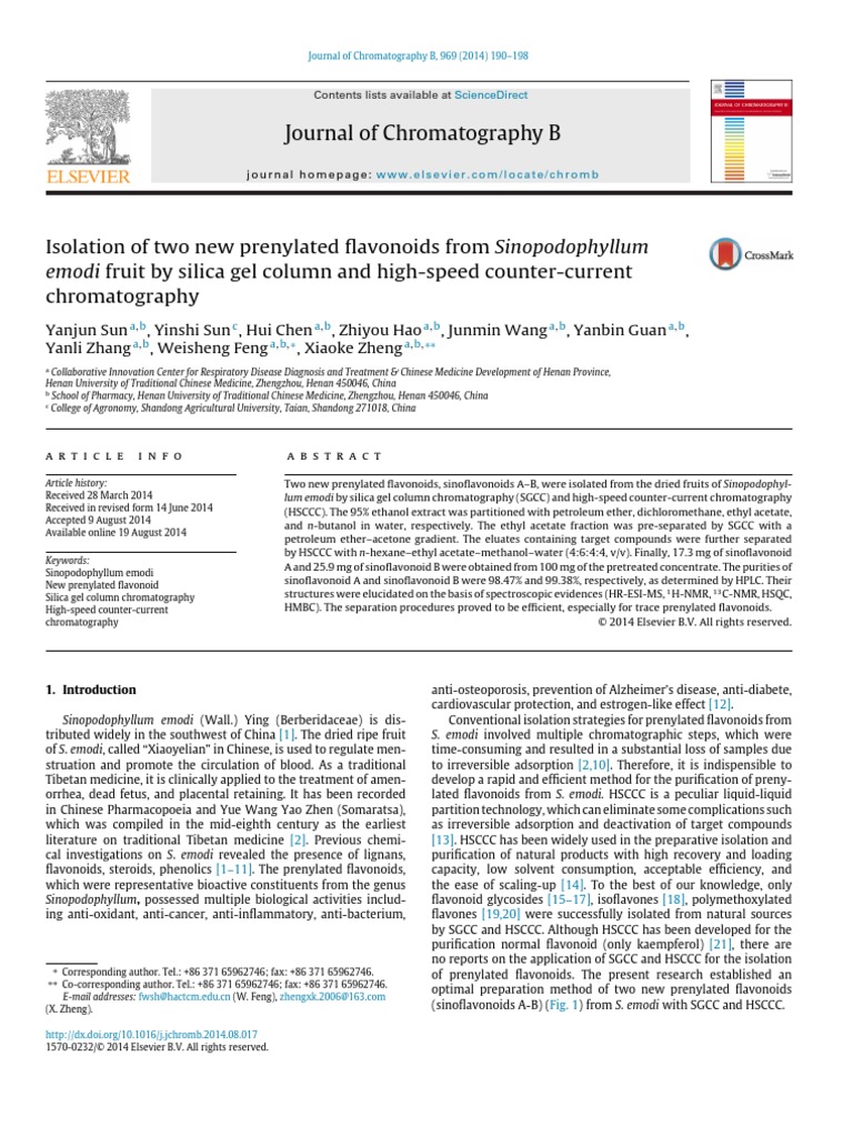 Journal of Chromatography B | PDF | High Performance Liquid ...