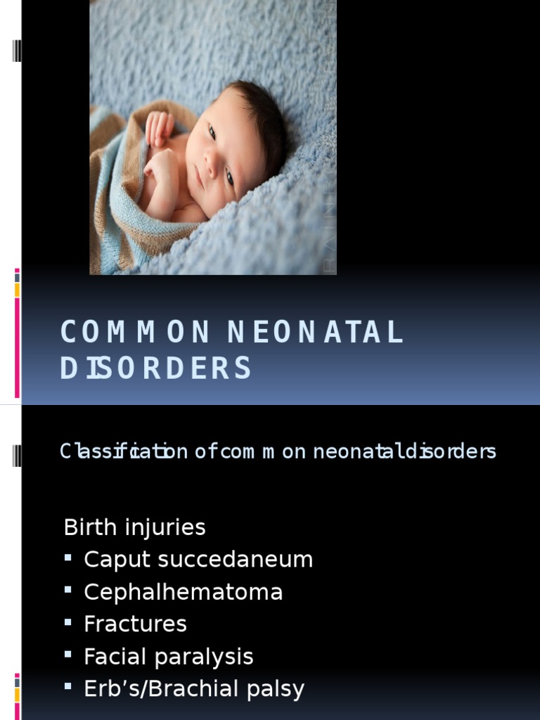 Common Neonatal Disorders | PDF | Diseases And Disorders | Clinical ...
