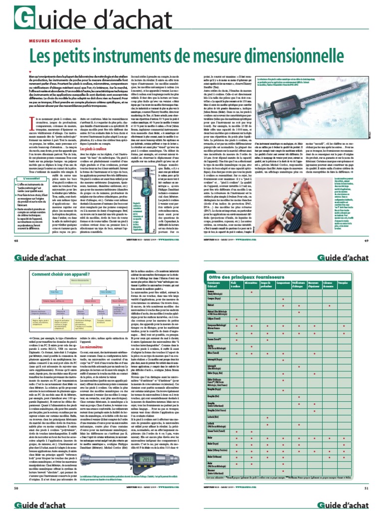 les petits Instrument-Mesure-Dimensionnelle.pdf | Métrologie | Lecture ...