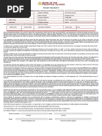 Trust Receipt Form | Receipt | Private Law