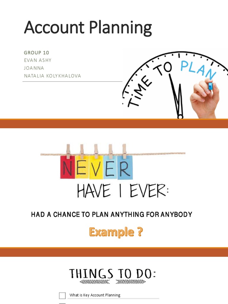 Account Planning | PDF | Salesforce.Com | Strategic Management