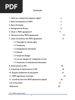 TRIPS Agreement | PDF | Trips Agreement | Intellectual Property