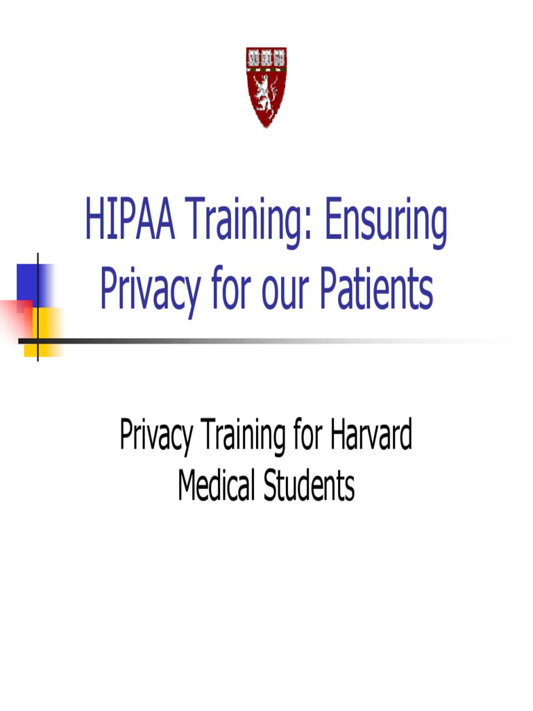HIPAA Training PDF | PDF | Health Insurance Portability And ...