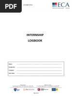 Student Internship Logbook | PDF | Internship | Job Hunting