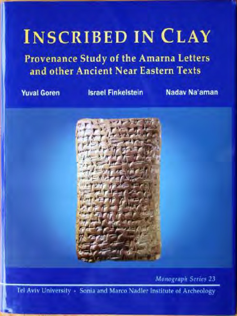 Inscribed in Clay Provenance Study of TH | PDF | Canaan | Analysis