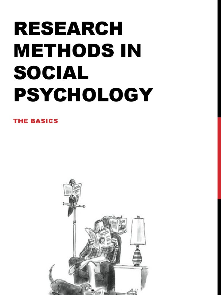 Social Psychology Research Methods | PDF | Scientific Method | Experiment