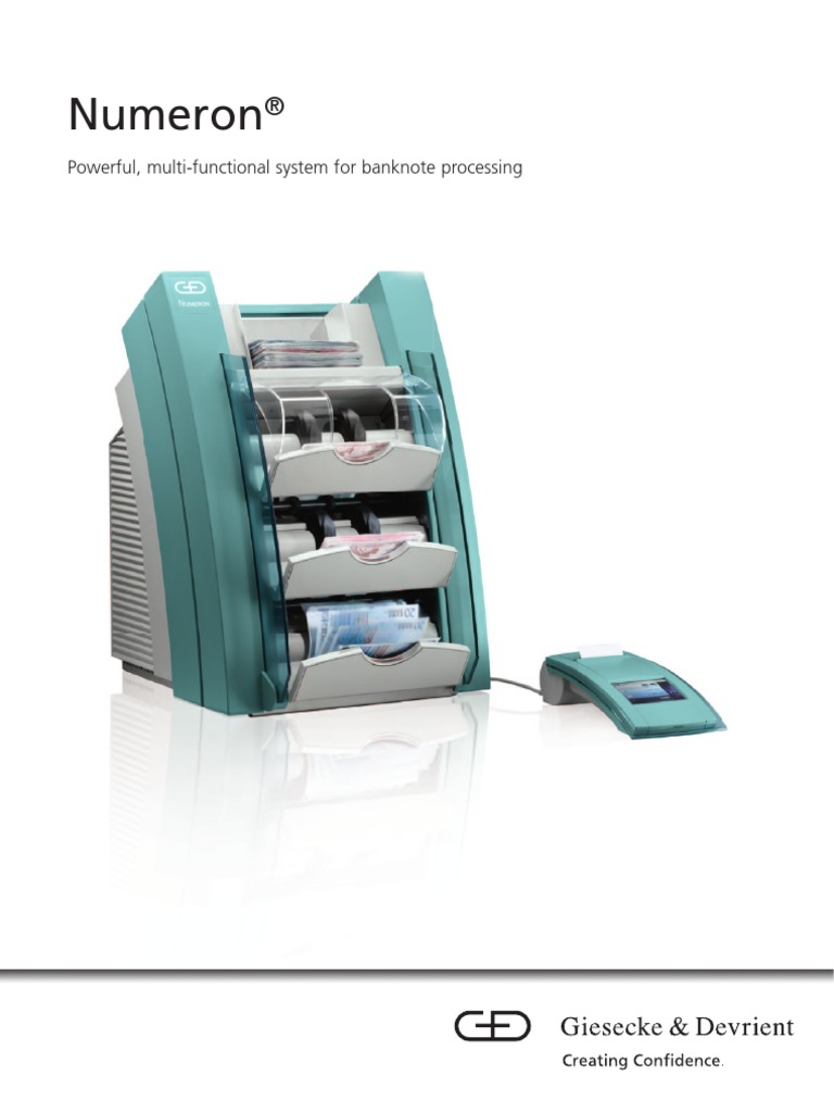 Numeron: Powerful, Multi-Functional System For Banknote Processing | PDF | Banknote | Printer ...