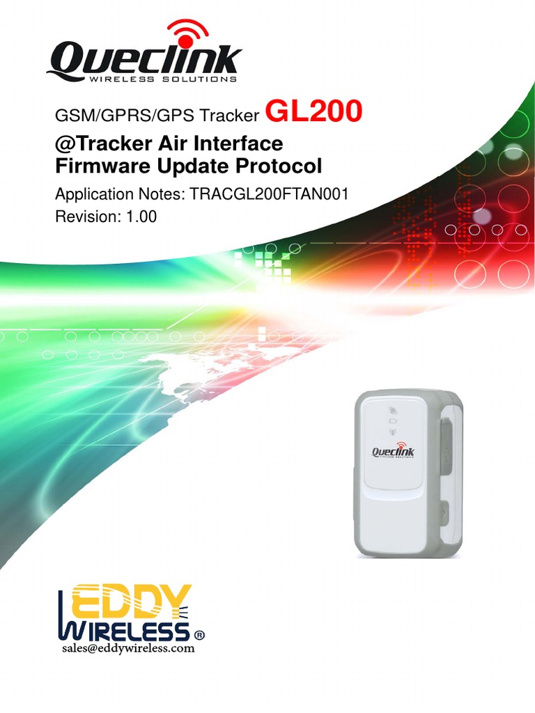 Guide to the Firmware Update Process and Protocol for the GL200 GSM ...