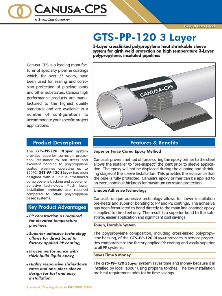 GTS-PP-120: 3 Layer | PDF | Epoxy | Adhesive