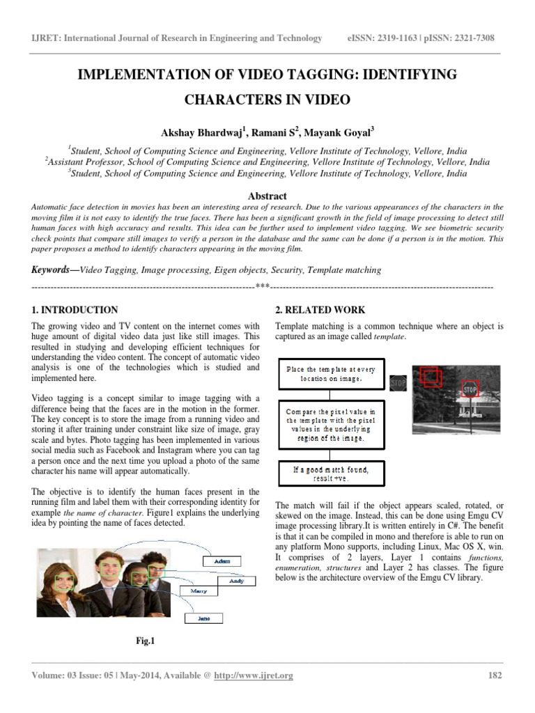 Implementation of Video Tagging | PDF | Tag (Metadata) | Computer Science