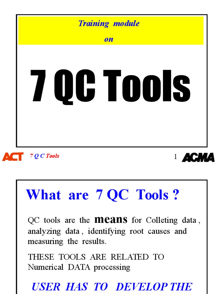 7 QC Tools: Training Module On | PDF | Stratified Sampling | Causality