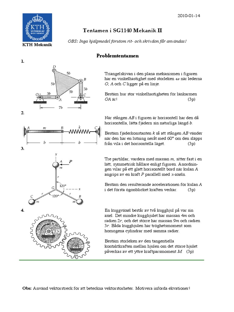 Solid Mechanics Problems | PDF