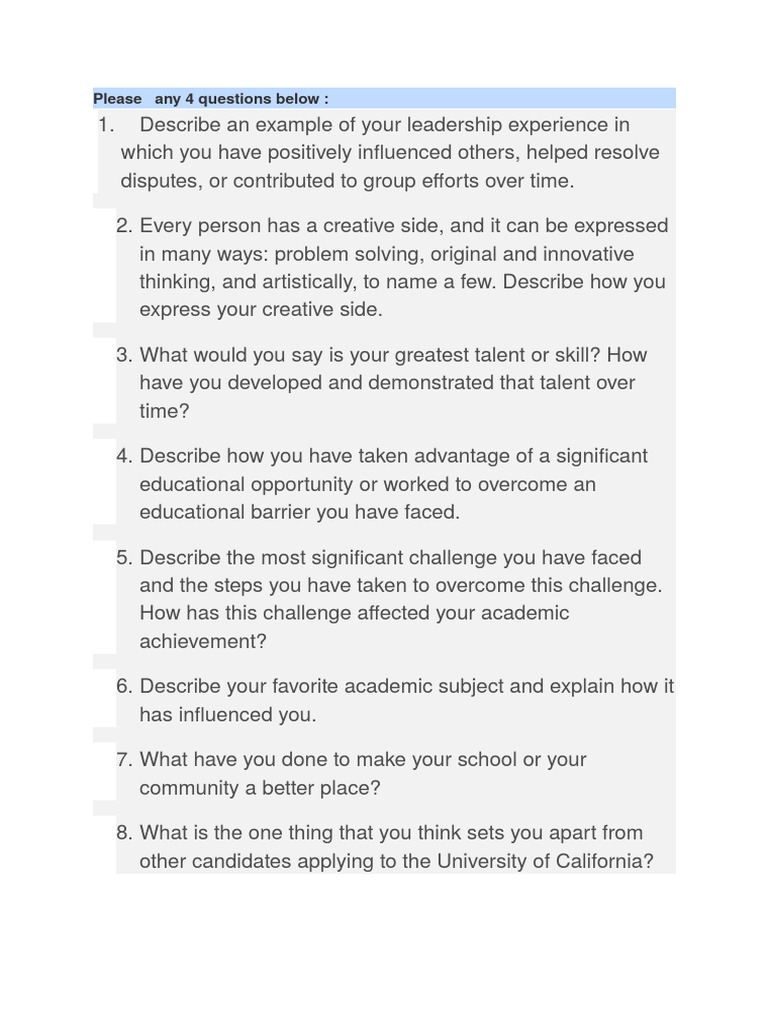 Answer The Questions | PDF