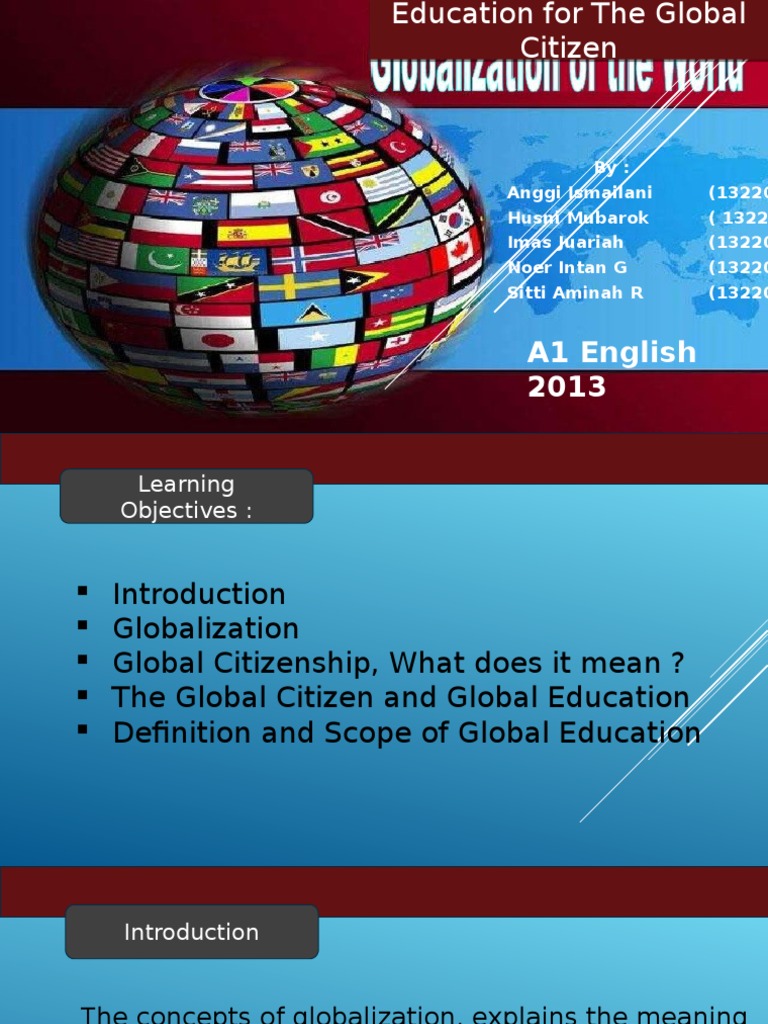 Globalization | PDF | Globalization | Citizenship