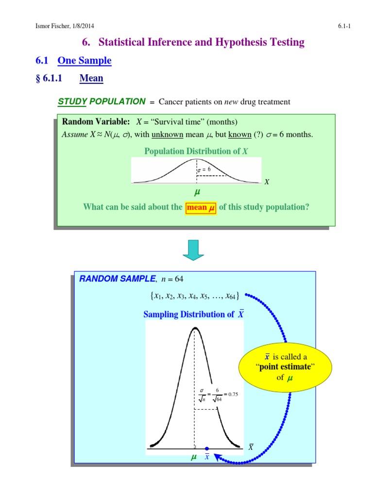 Statistical Inference and Hypothesis Testing | PDF | Statistical ...