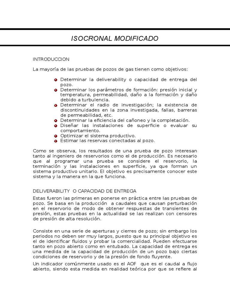 Isocronal Modificado | PDF | Descarga (hidrología) | Ecuaciones