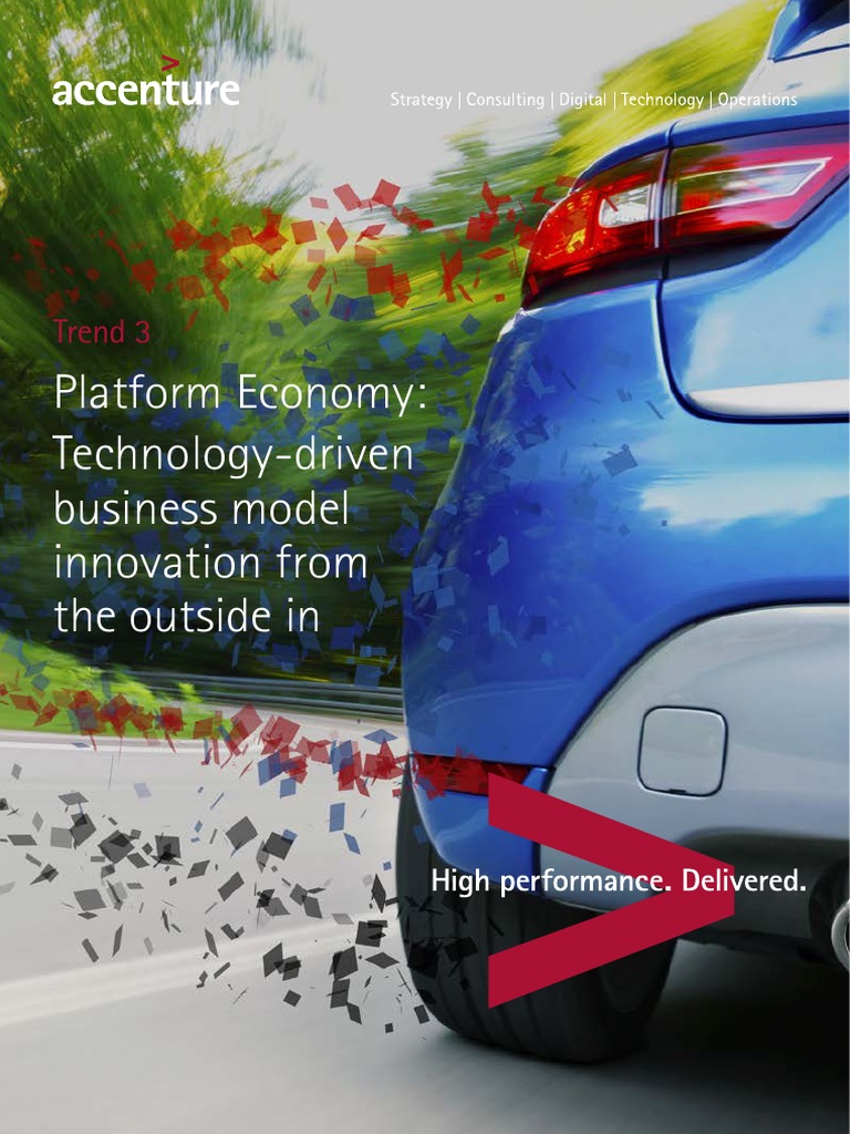 Accenture Platform Economy Technology Vision 2016 France | PDF ...