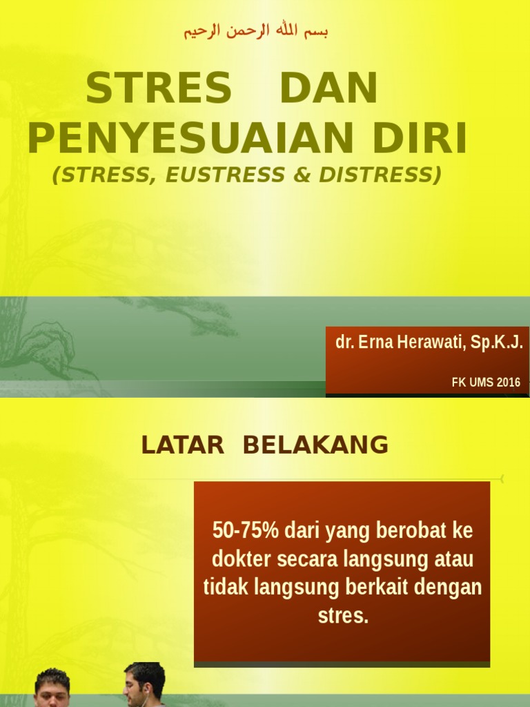 1 - Stres Dan Penyesuaian Diri (Stress, Eustress, & Distress) | PDF ...