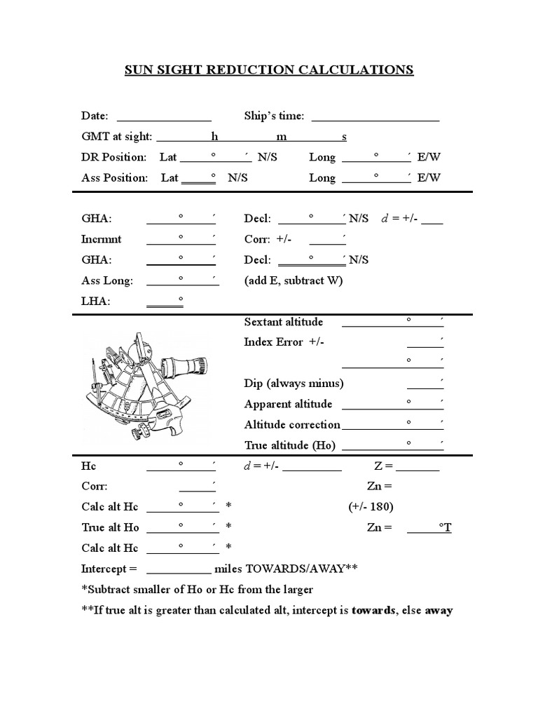 SEXTANT | Longitude | Azimuth