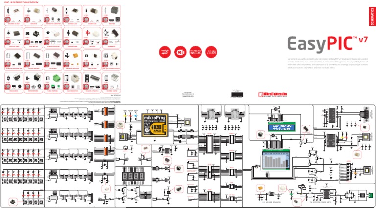 Easypic v7 Schematic v104c PDF | PDF | Manufactured Goods | Electrical ...