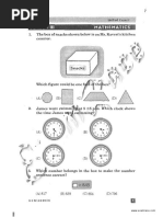 IMO Class 4 2013 Set A & B | PDF