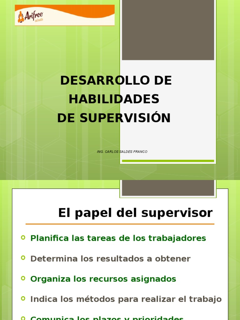 Desarrollo de Habilidades de Supervision | PDF | Conflicto (proceso ...