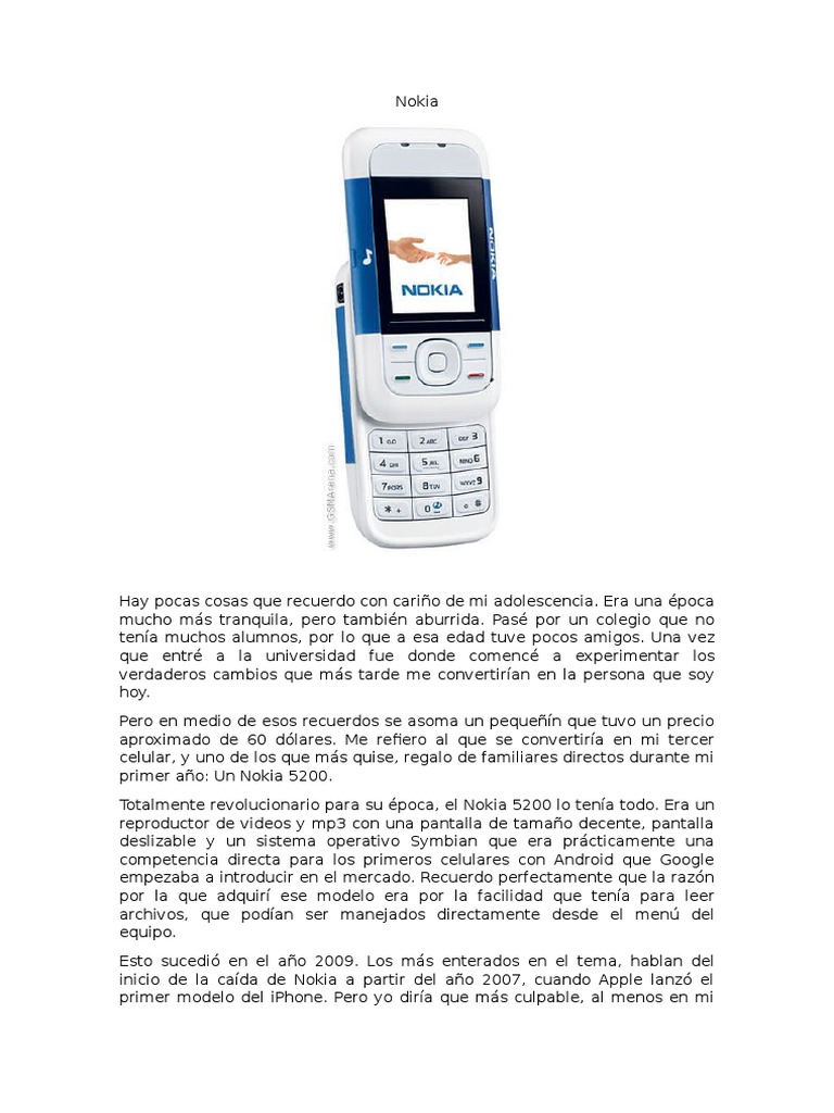 Nokia | PDF | Nokia | Android (sistema operativo)