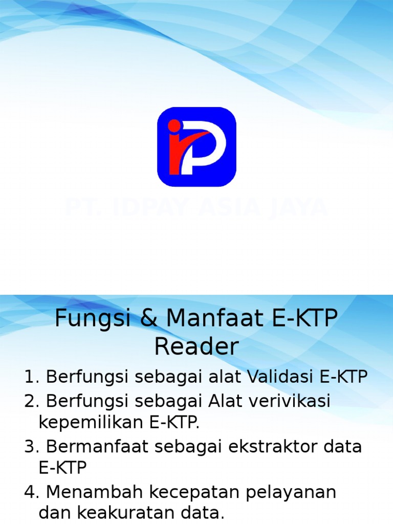 CARD READER KTP Presentation | PDF