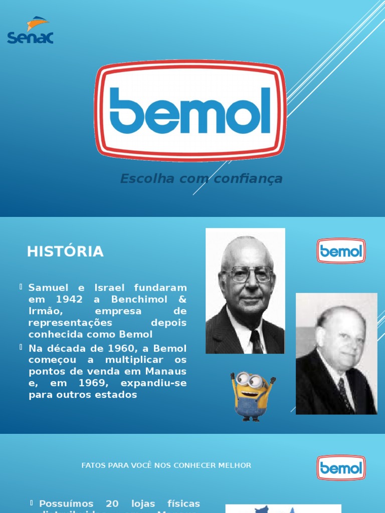 História e Lojas da Bemol | PDF