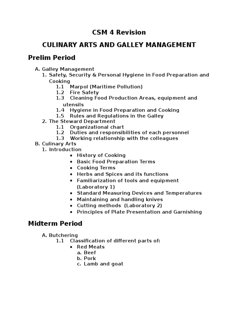 CSM 4 Revision - Docx Syllabus | PDF