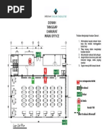 Contoh Design Layout Rute Evakuasi & Apar | PDF