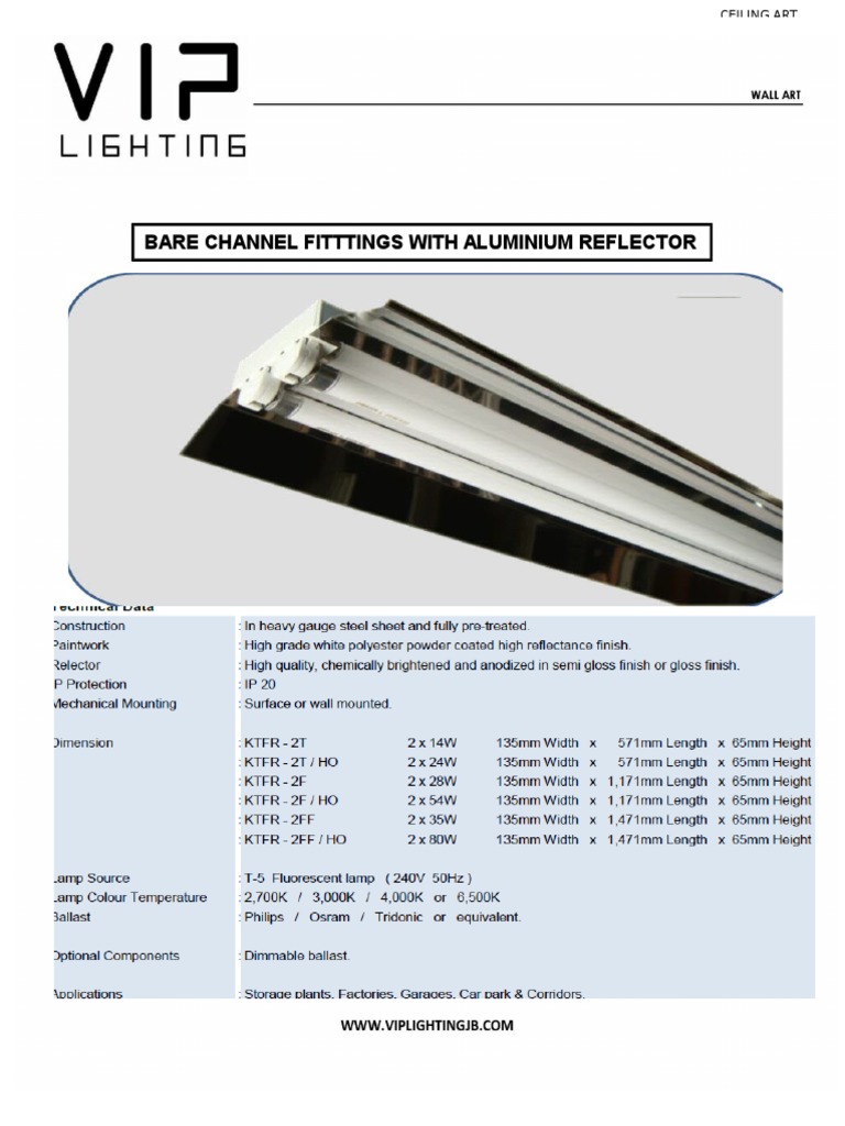 Modern Ceiling Lighting Design: An Overview of Bare Channel Fittings ...
