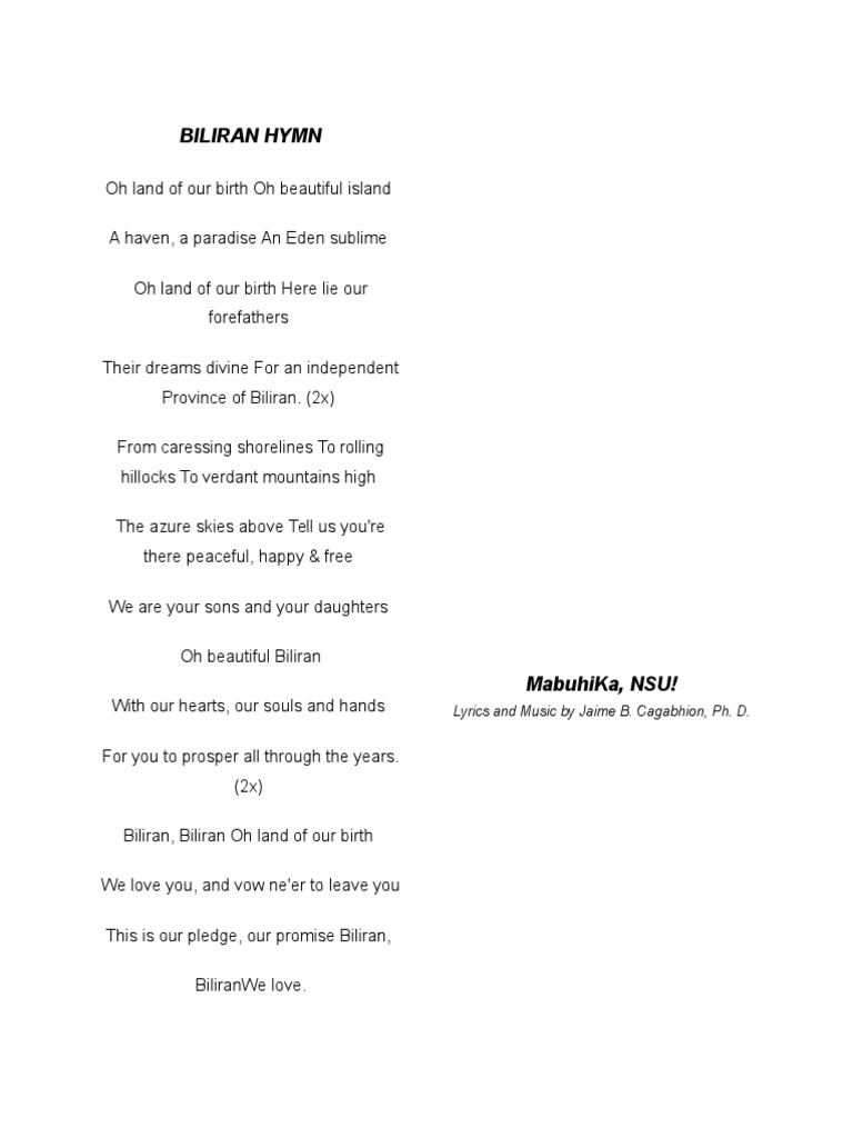 Hymn Region VIII | Religious Belief And Doctrine | Religion And Belief