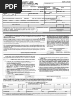 FLS010 HDMF MPL Application Form Aug 09 - 092809 | PDF | Loans | Payroll
