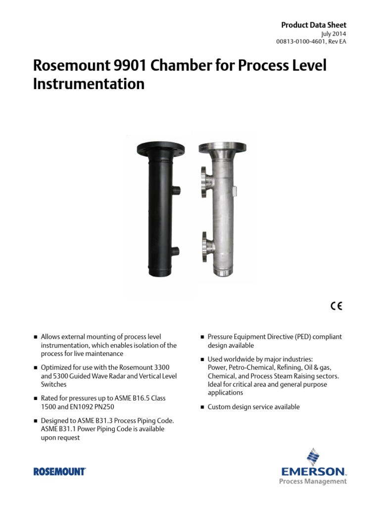 Chamber-Bridle 00813-0100-4601 | PDF | Pipe (Fluid Conveyance) | Gas ...