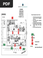 Contoh Denah Jalur Evakuasi | PDF