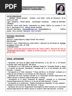Curriculum - Modelo de Curriculum Venezuela 2014 | PDF | Crecimiento ...