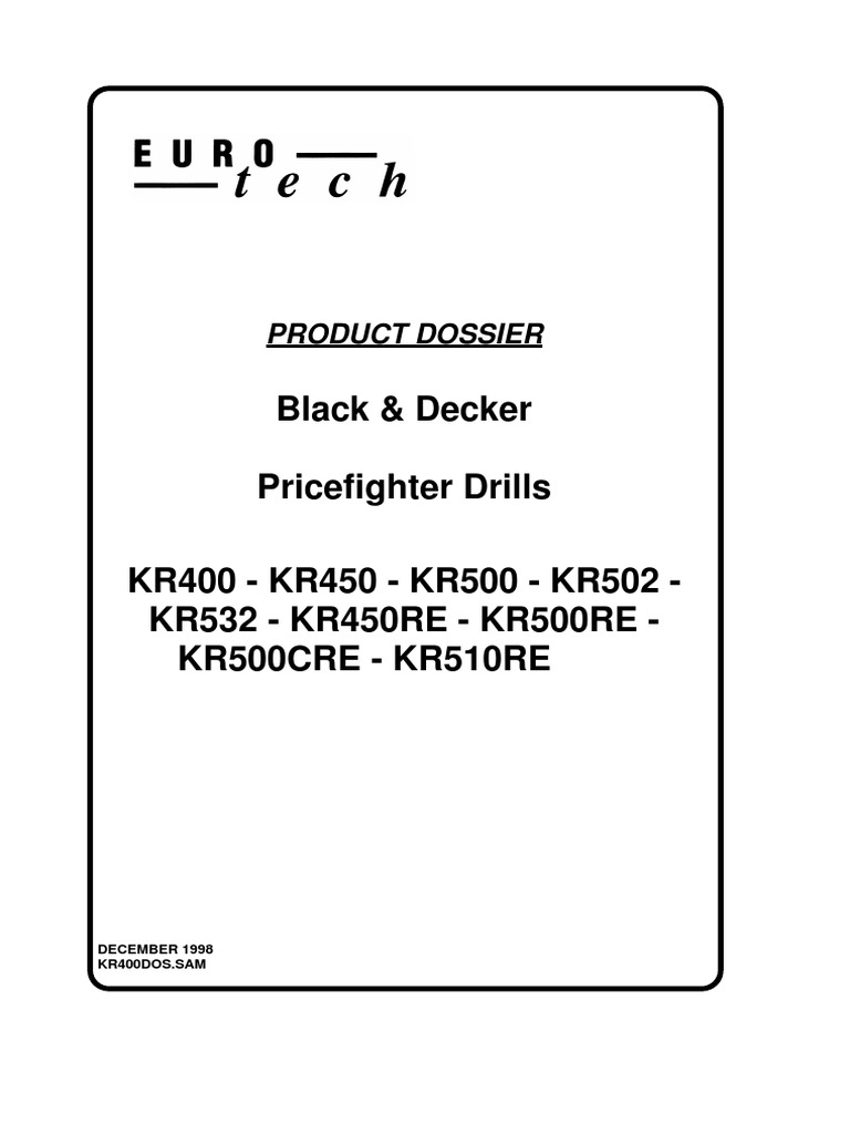 KR400 1D | PDF | Science | Technology (General)