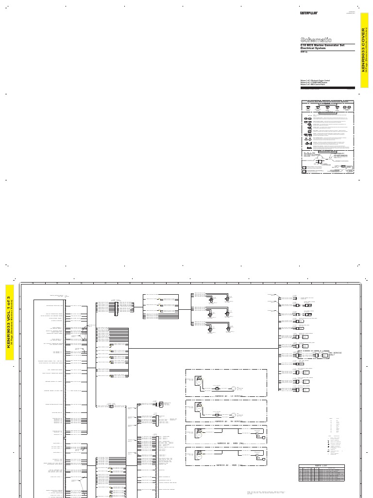 C18marine Generator Set | PDF | Electrical Connector | Switch