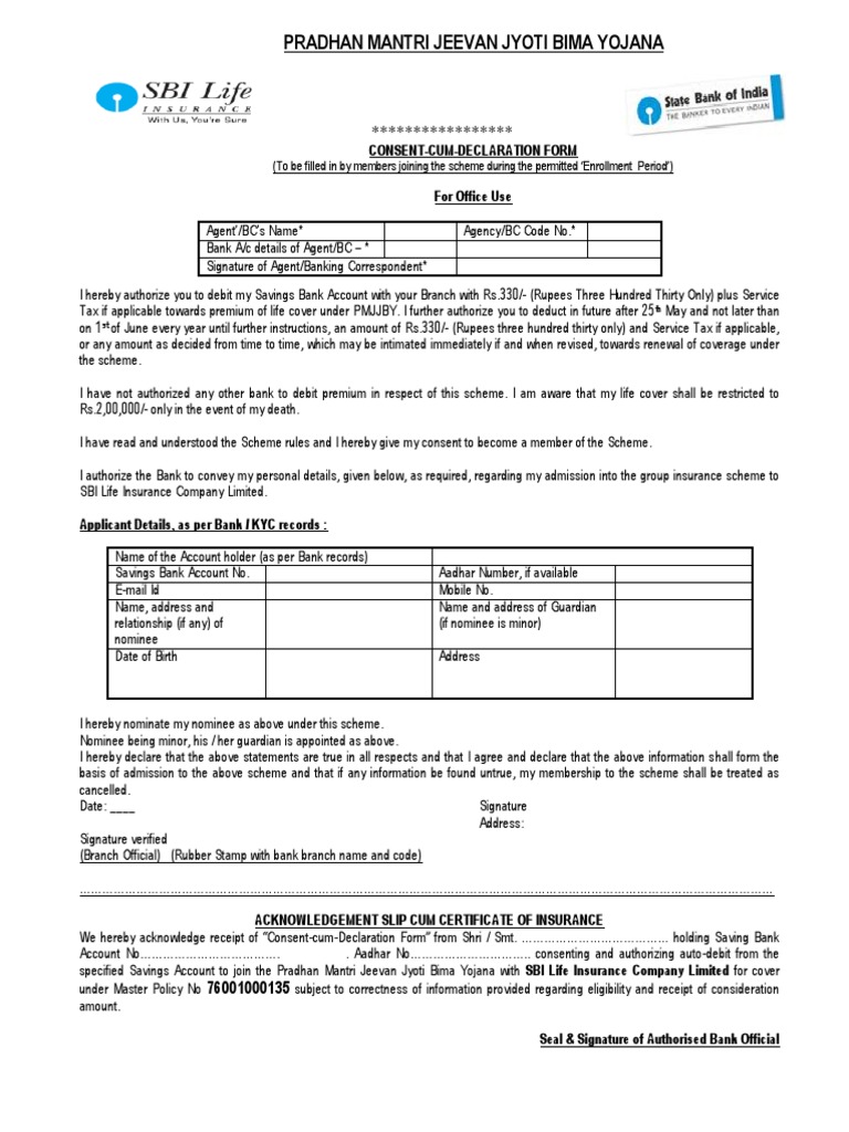 Pradhanmantri Jeevan Jyoti Bima Yojna | PDF | Life Insurance | Insurance