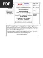 Slug Catcher Sizing Spreadsheet | PDF | Volume | Flow Measurement