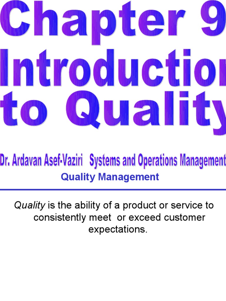 Quality Awards And Quality Pdf Iso 9000 Quality Management